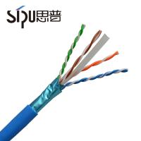China Copper Ftp 4pr 23awg Cat6 Outdoor Waterproof Ethernet Cable 305 Meters for sale