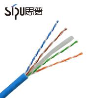 China Durable 6.0MM Cca Rj45 Cat6 Cable Utp 4pr 23awg Cat 6 Network Cable for sale