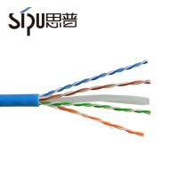 China Durable 6.0MM Cca Rj45 Cat6 Cable Utp 4pr 23awg Cat 6 Network Cable for sale