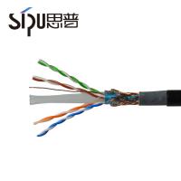China 4Pair UTP 305M SFTP Cat6e Ethernet Cable Outdoor for Communication for sale