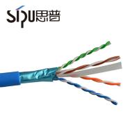 China Blue Color 305M 23awg UTP/FTP CAT6 Lan Cable OEM Box Package for sale