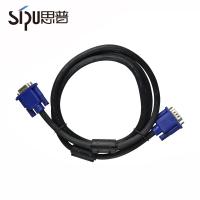 China Multimedia VGA Monitor Cables To Connect Laptop Tv Gold Plated PVC Jacketed for sale