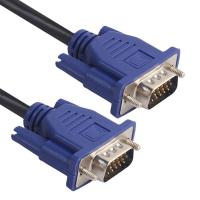 China PC Computer Monitor VGA To VGA Cable 1.5m With Steel Conductor And Gold Plated for sale