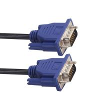 China PC Computer Monitor VGA To VGA Cable 1.5m With Steel Conductor And Gold Plated for sale