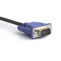 China PC Computer Monitor VGA To VGA Cable 1.5m With Steel Conductor And Gold Plated for sale