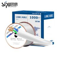 China Cat6 Network Cable 1000ft UTP FTP SFTP 23AWG 750MHz BC Ethernet Cable Cat6 305M for sale