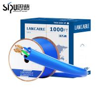 China Cat6 Network Cable 1000ft UTP FTP SFTP 23AWG 750MHz BC Ethernet Cable Cat6 305M for sale