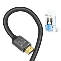 China Premium Gray 24K Gold-plated 1080P 3D 4k HDMI Cable, Suitable For PS5 Laptop 1.5M for sale