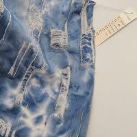 China 50D X 21S Tie Dye Polyester Spandex Fabric for sale