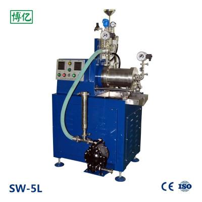 China Stainless Steel Horizontal Sand Mill Machine High Speed Dispersion Wear Resistance for sale