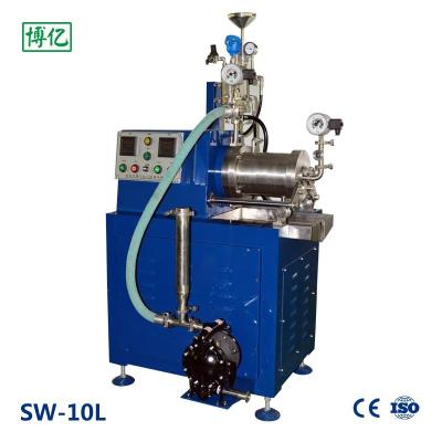China High Energy Efficiency Horizontal Sand Mill , Laboratory Milling Machine for sale