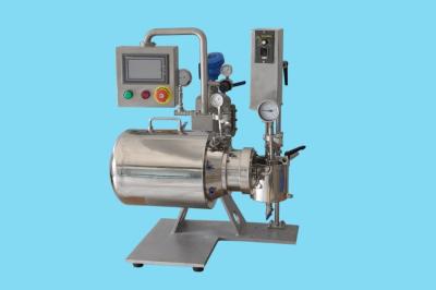 China 1L Stainless Steel Lab Horizontal Bead Mill High Energy Intensive Output for sale