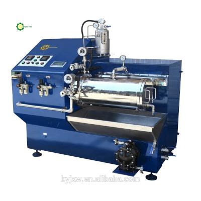 China Blue Industrial Horizontal Sand Mill High Speed Dispersion Fine Grinding for sale