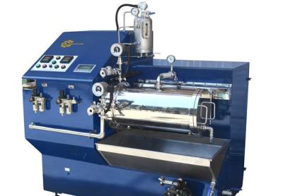 China Flexible Horizontal Lab Sand Mill , Paint Milling Machine High Speed Dispersion for sale