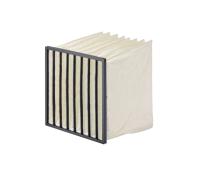 China G4 Six-Pocket Bag Air Filter 592 x 592 x 600 mm with Galvanized Frame for sale