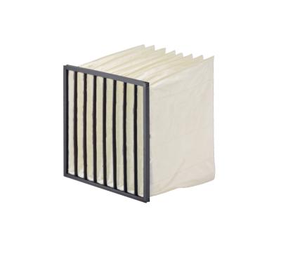 China G4 Six-Pocket Bag Air Filter 592 x 592 x 600 mm with Galvanized Frame for sale