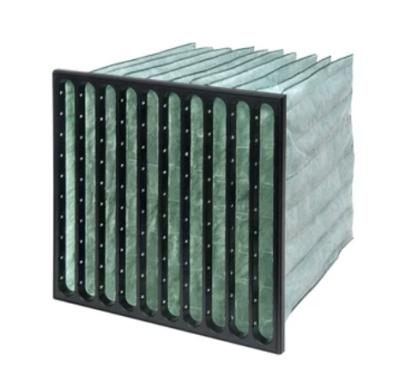 China F9 Five-Pocket Bag Air Filter 287 x 287 x 520 mm with Frame Options for sale