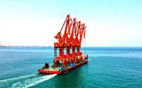 China 30 Ton 35 Ton Harbour Mobile Cranes A5-A8 Container Yard Crane for sale