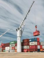 China 30 Ton 35 Ton Harbour Mobile Cranes A5-A8 Container Yard Crane for sale