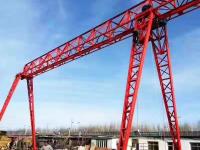 China 5000kg 10000kg Single Beam Gantry Crane Single Girder Gantry Crane Adjustable Height for sale