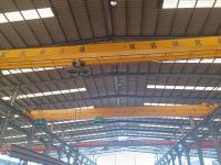 China Loading Unloading Single Beam Crane 10Ton 15Ton Single Girder Bridge Crane for sale