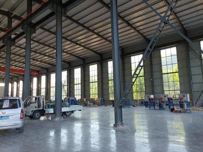 China Large Span Steel Frame Workshop Industrial Prefabricated Steel Workshop for sale