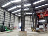 China 48M Span Prefab Steel Workshop Customizable Metal Prefab Workshop for sale