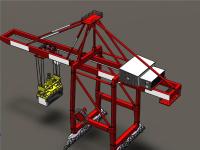 China Shipyard Port STS Gantry Crane 80 Ton Container Handling Crane for sale