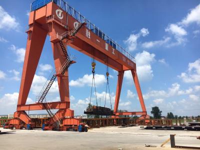 China 35 Ton 70 Ton Gantry Rail Crane Automated Rail Mounted Gantry Crane for sale