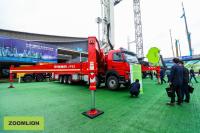 China 100T -500T Boom Truck Crane Remote Controlled Truck Mounted Crane for sale