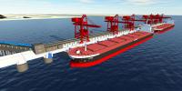 China Port Dock Cargo Grab Ship Unloader Crane For Container Handling for sale