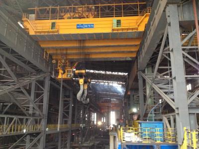 China Customized Metallurgical Crane 9M-30M 40 Ton Overhead Crane for sale
