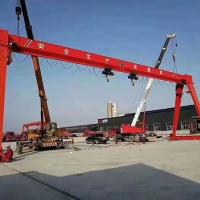 China 10 15 20 Ton Single Beam Gantry Crane 20m Lifting Overhead Gantry Crane for sale