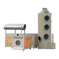 China PP Material Spray Tower Wet Scrubber For Extraction Waste Gas Absorption Tower for sale