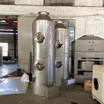 China Stainless Steel Spray Tower Air Pollution Control Equipment For Food And Chemical Manufacturers for sale