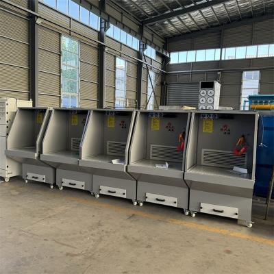 China Professional Sanding Station Downdraft Table Polishing Table Dust Collector For Metallurgy for sale