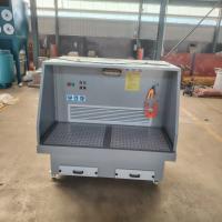 China 2025 New- Arrival Metal Grinding Dust Collector Downward Suction Workbench Polishing Table for sale