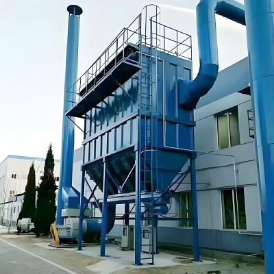 China Nickel Ore Thermal Furnace Long Bag Pulse Bag Dust Collector 2 Year Warranty for sale