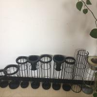China Customized Dust Bag Cage 10-80 80-120 120-240 10 Wires Match Filter Bags Round And Oval Filter Bag Cage for sale