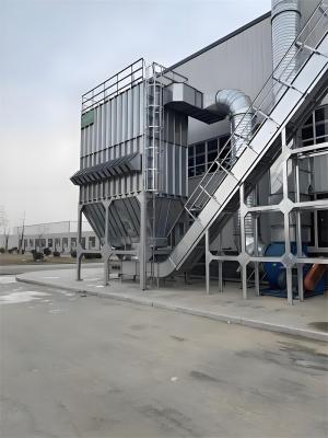 China 99% Efficiency Industrial Dust Filtration Equipment For Woodworking Sawdust And Sandblasting for sale