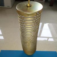 China Spring Dust Collector Filter Cages Anti corrosion For Garbage Incinerator for sale