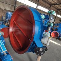 China Industrial Flue Gas Electric Ventilation Butterfly Valve Adjustable Type for sale
