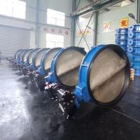 China Handle Butterfly Valve Ductile Iron Manual Wafer Type Soft Seal Butterfly Valve DN50 100 150 200 for sale