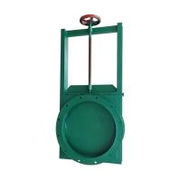 China Customization Gate Valve Cast Steel Sewage Slurry Manual Knife Gate Valve for sale