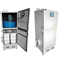 China Mobile Industrial Filter Cartridge Dust Collector With Arm For Grinding And Crushing for sale