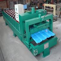 China 45#Steel Iron Roofing Sheet Roll Forming Machine For Various Tile Sizes for sale