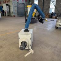 China 220V Arm CE Portable Mobile Welding Fume Smoke Dust Collector Fume Extractor for sale