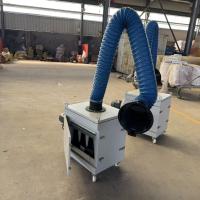 China One / Two Arm Automatic Cleaning Welding Smoke Exhaust System Welding Fume Dust Collector Device for sale