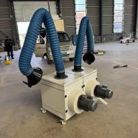 China One / Two Arm Automatic Cleaning Welding Smoke Exhaust System Welding Fume Dust Collector Device for sale