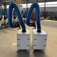 China One / Two Arm Automatic Cleaning Welding Smoke Exhaust System Welding Fume Dust Collector Device for sale